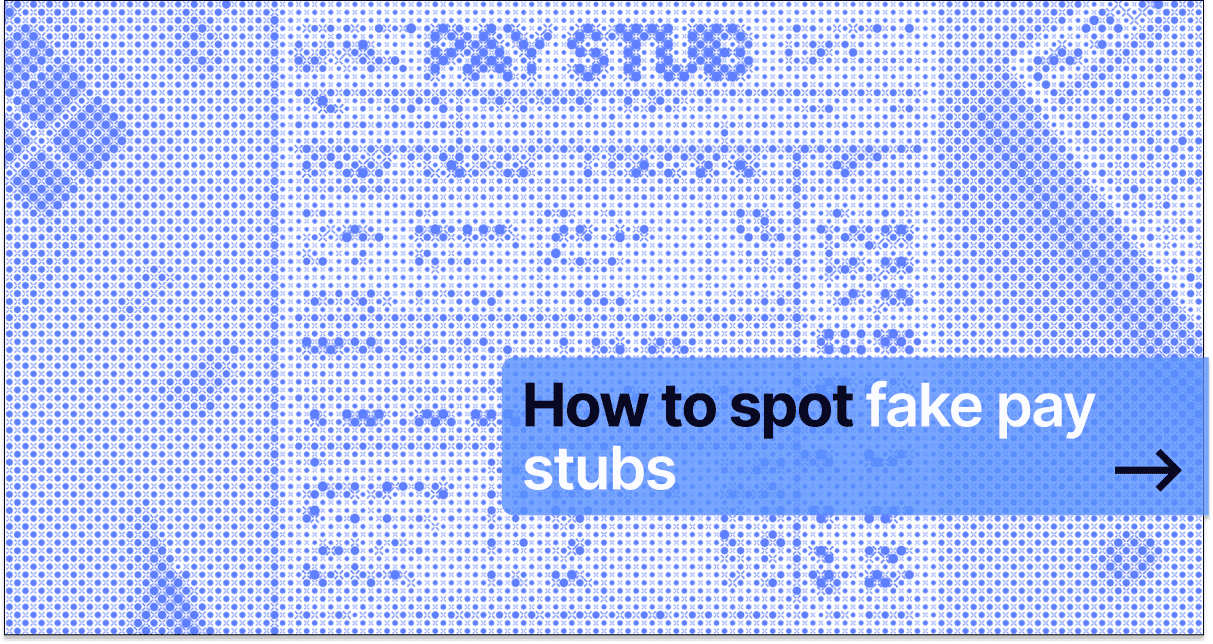 How to spot fake pay stubs